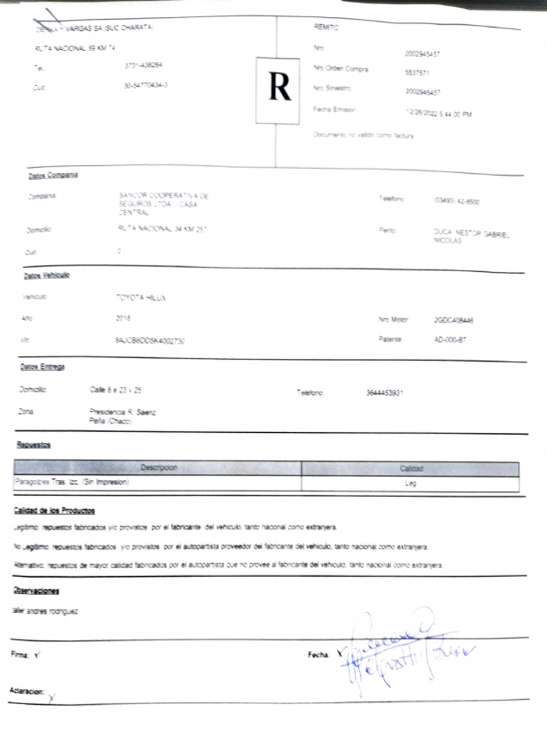 REMITO AD000BT | PDF