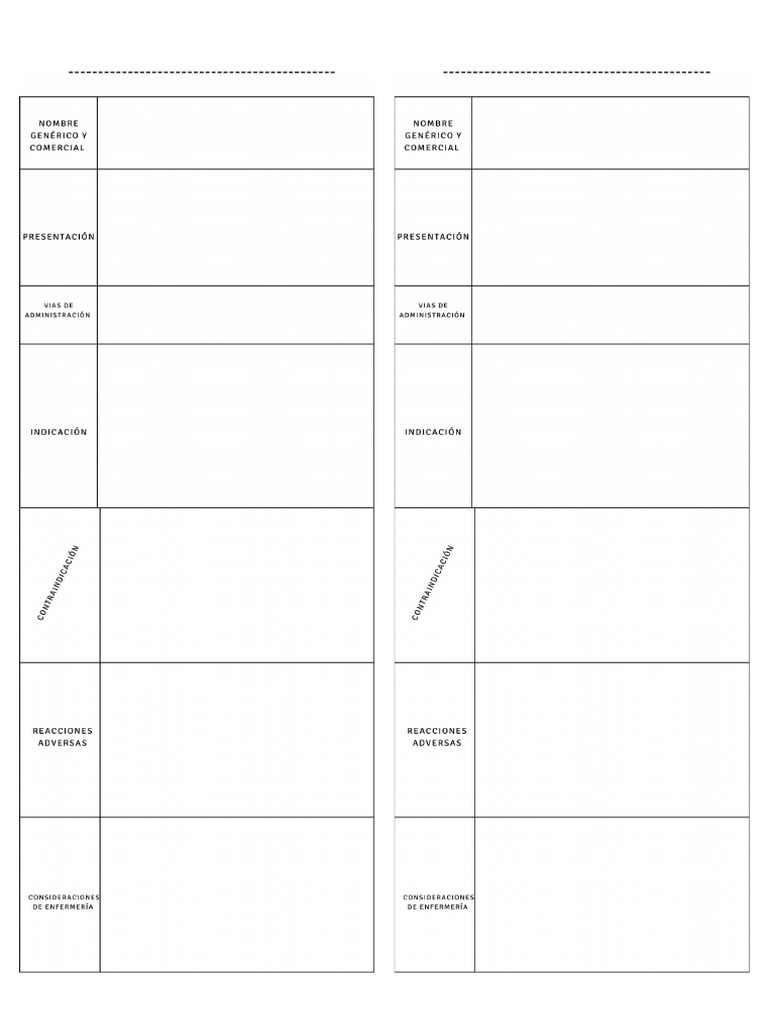 Fichas Farmaco | PDF