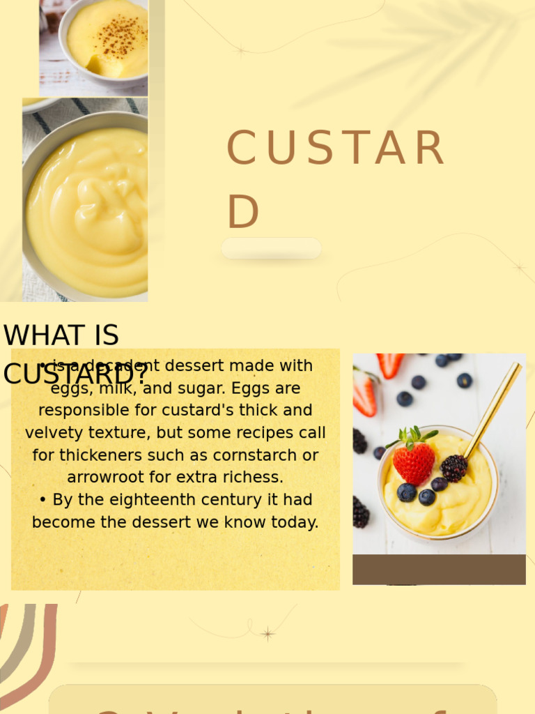 Custards - PDF 1 | PDF