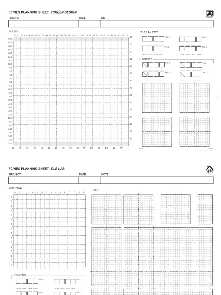 Plantilla de Diseño NES | PDF