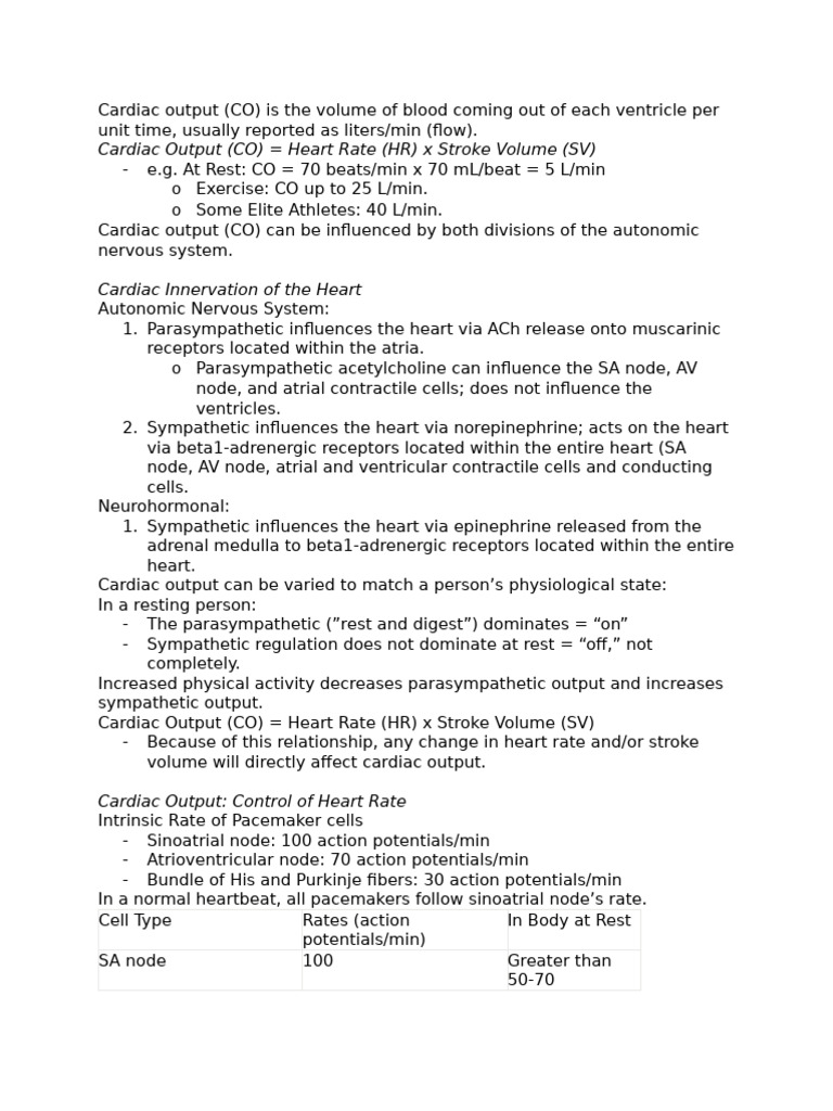 Cardiovascular System 2 | PDF