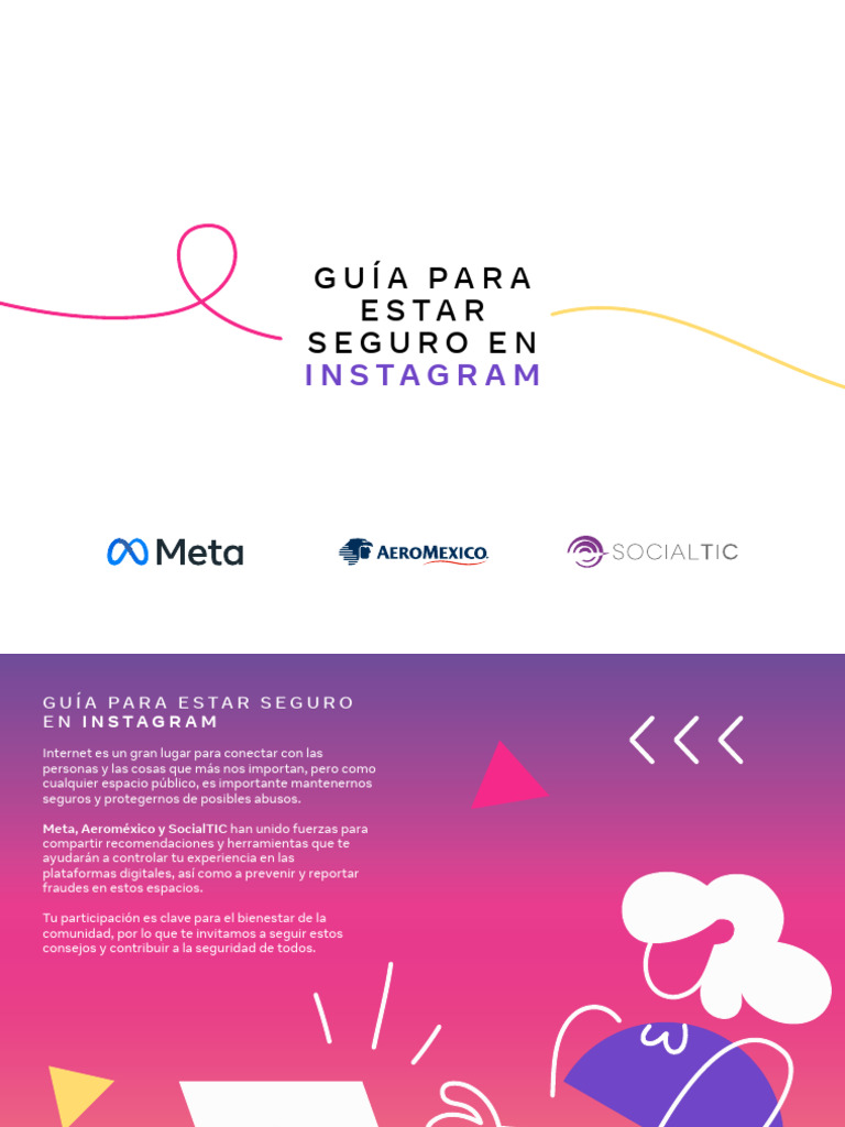 Guia para Estar Seguro en Instagram | PDF | Contraseña | Crecimiento ...