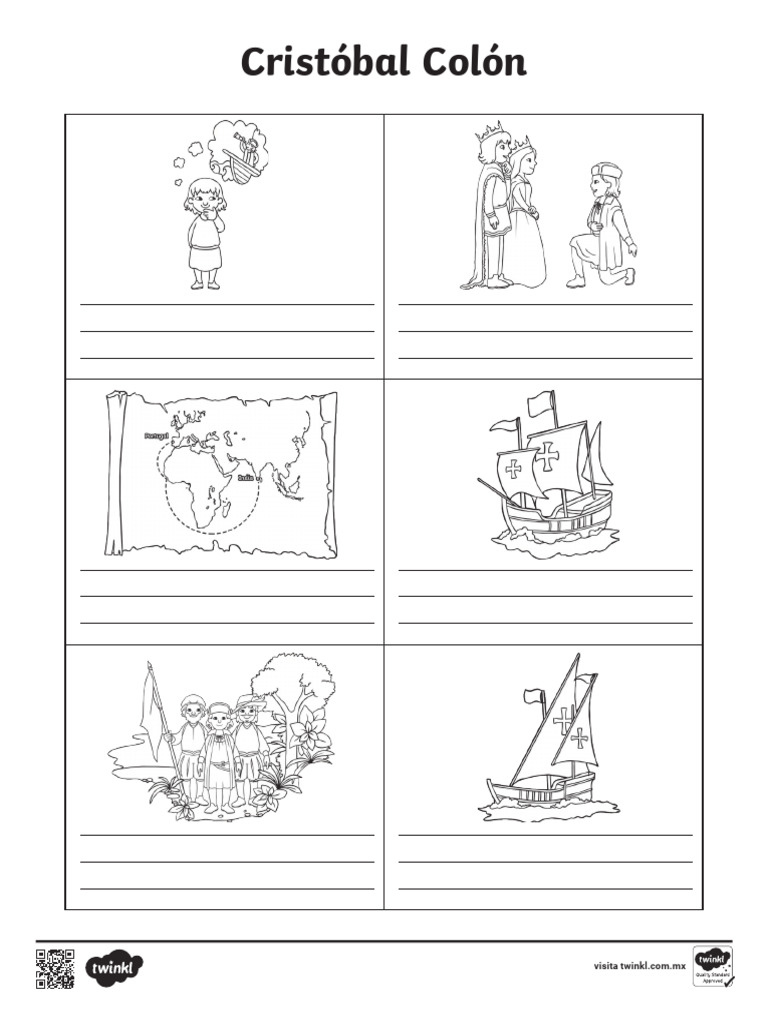 Hoja de Actividad Cristobal Colon Ver 1 | PDF