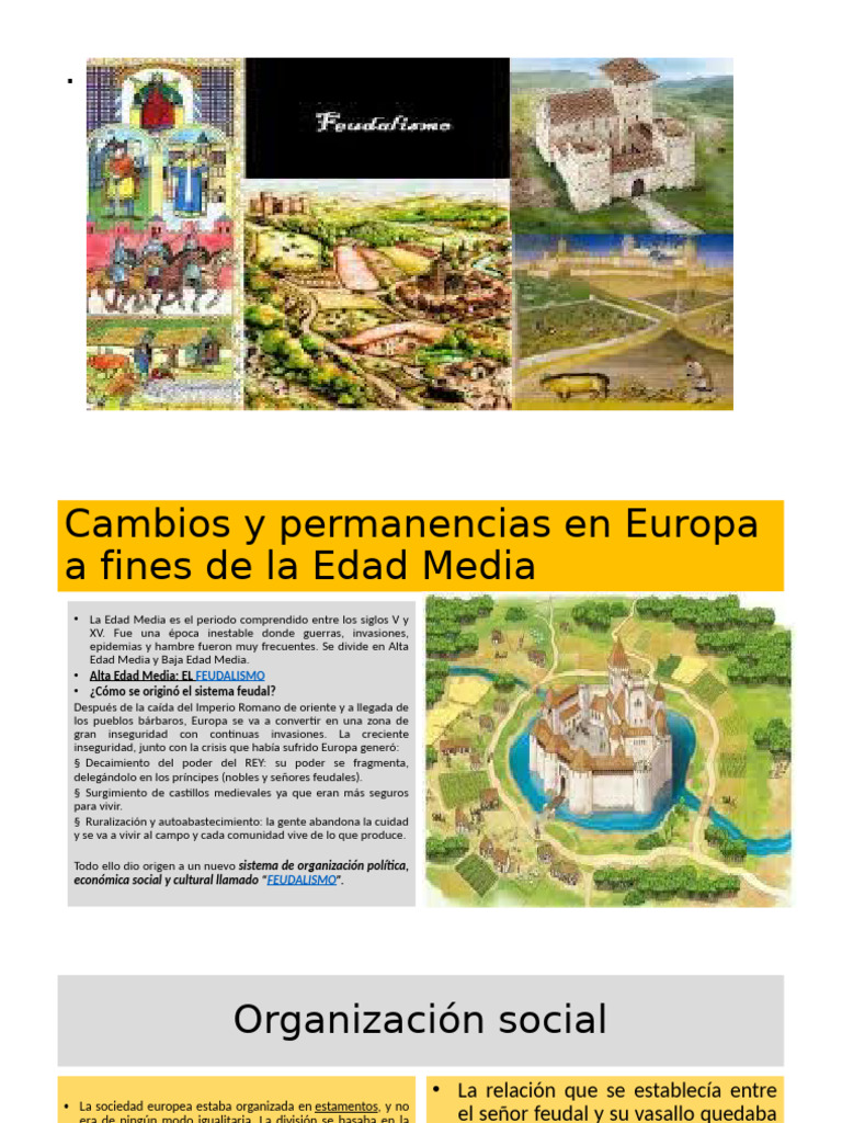 1° Activ 8 Feudalismo | PDF
