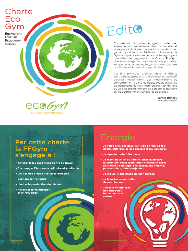 FFGYM - Charte EcoGym | PDF