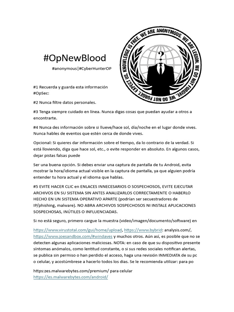 Op New Blood | PDF