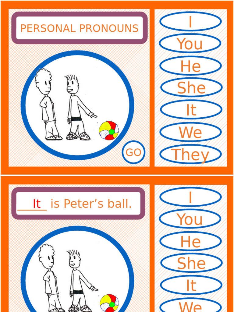 PRACTICE Personal Pronouns | PDF