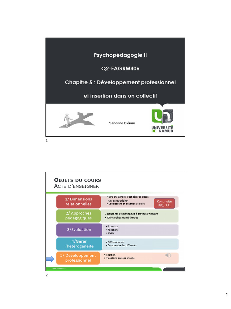 Chapitre 5 - PPT du cours-1 | PDF