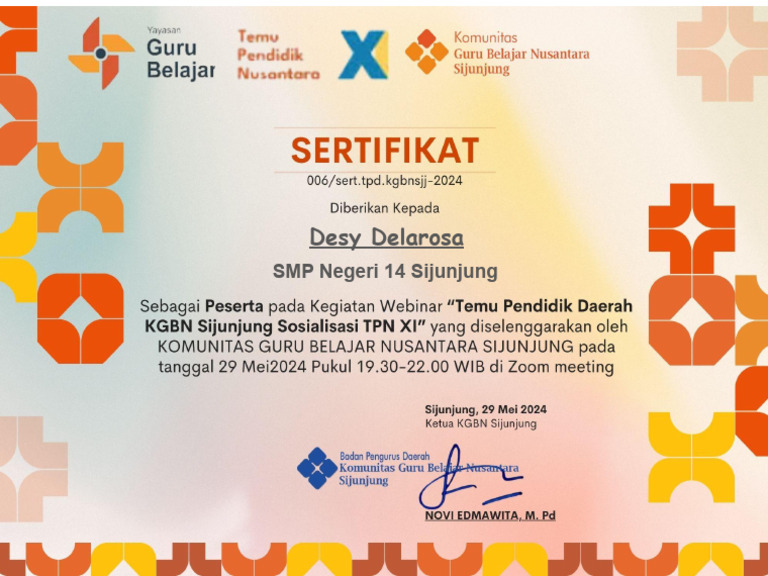 Desy Delarosa - Sosilisasi 29 Mei 2024 | PDF