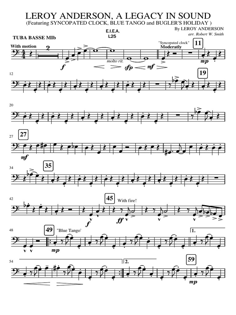 LEROY ANDERSON , A LEGACY IN SOUND | PDF