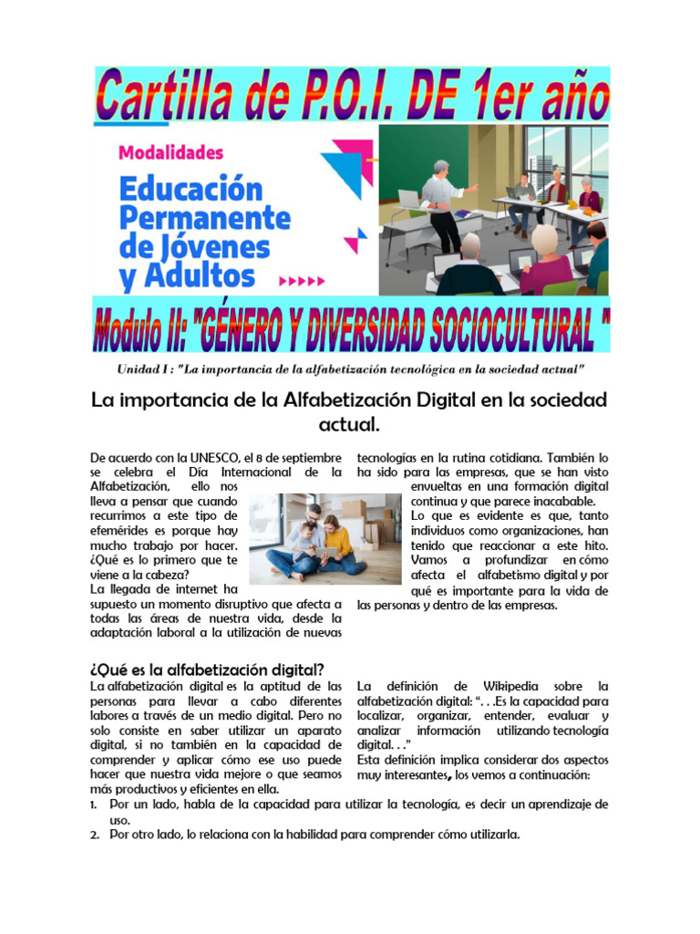 Cartilla - Modulo II POI | PDF