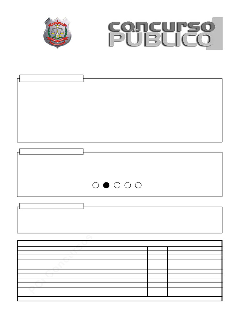 Prova Objetiva Agepen | PDF