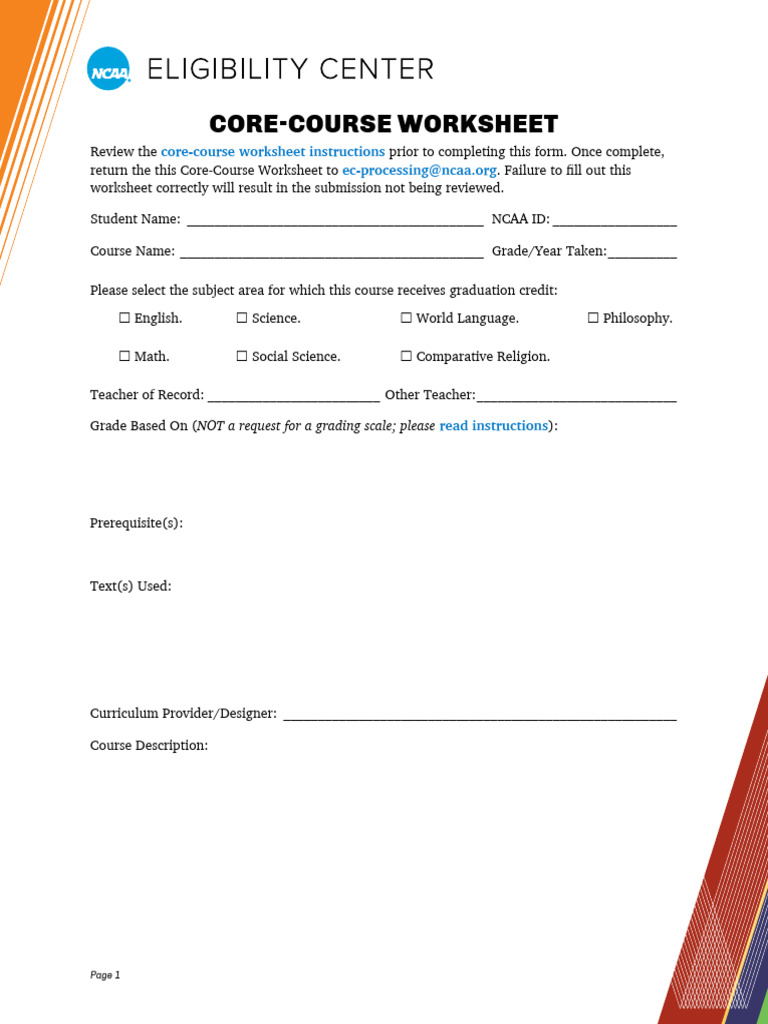Economics Juan Jose Torres Core - Course - Worksheet | PDF