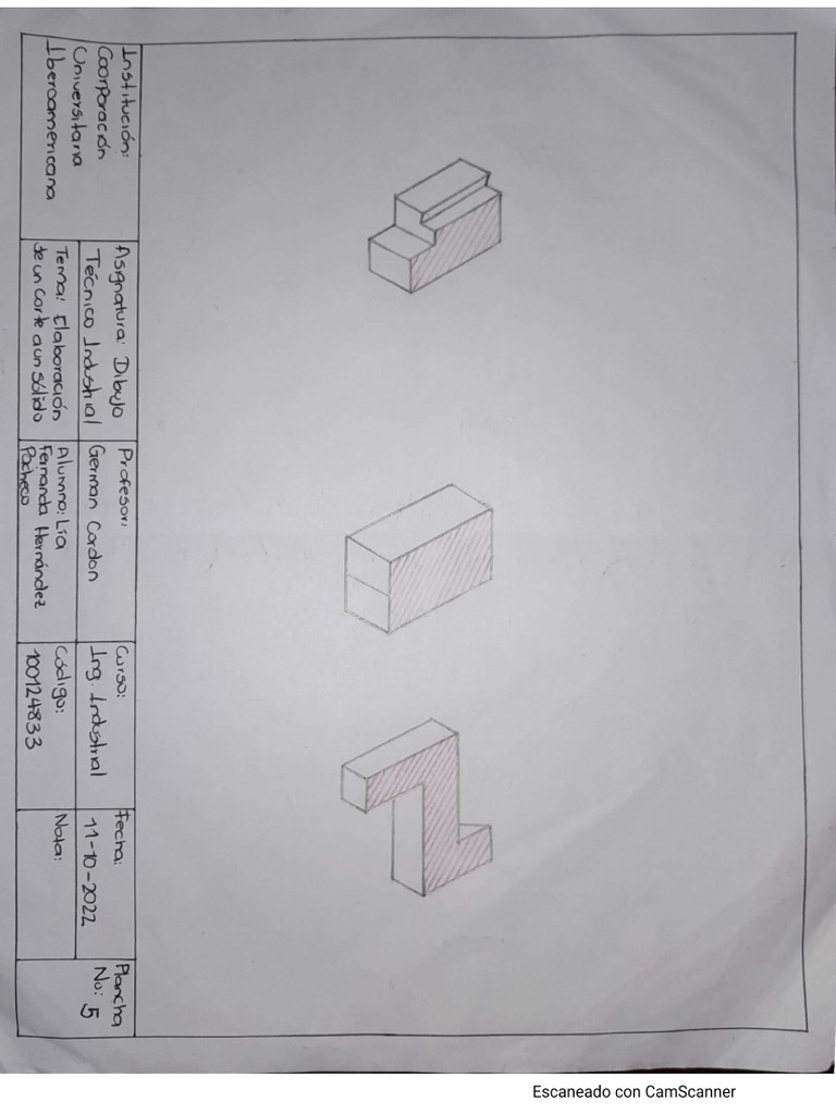 Elaboración de Un Corte A Un Solido | PDF