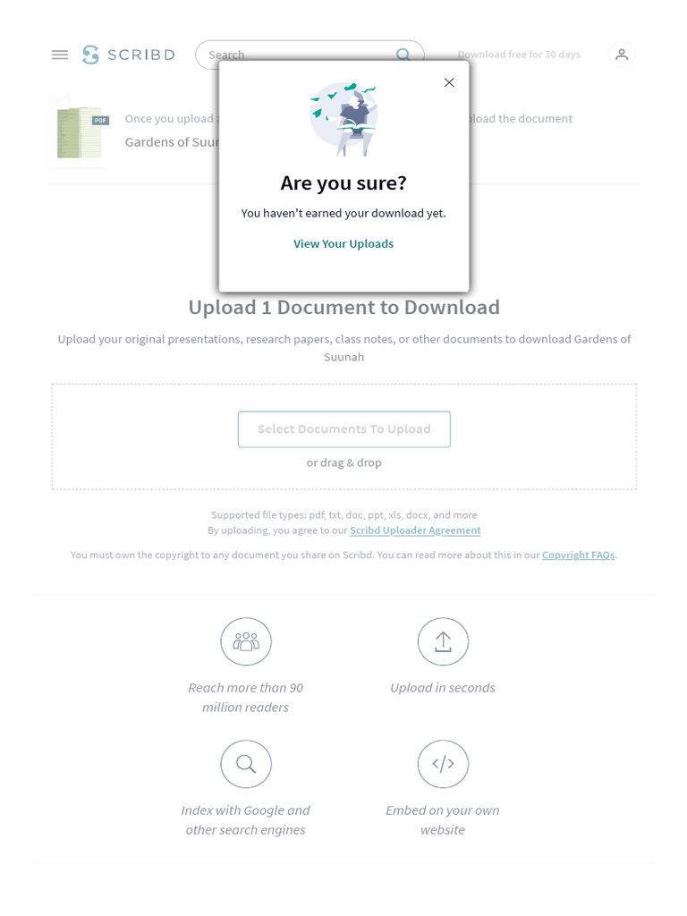 Upload A Document - Scribd | PDF