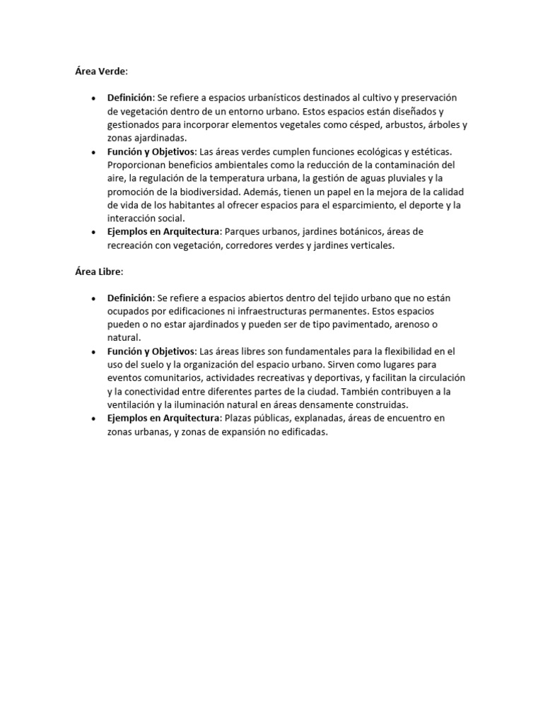 Área Verde | PDF