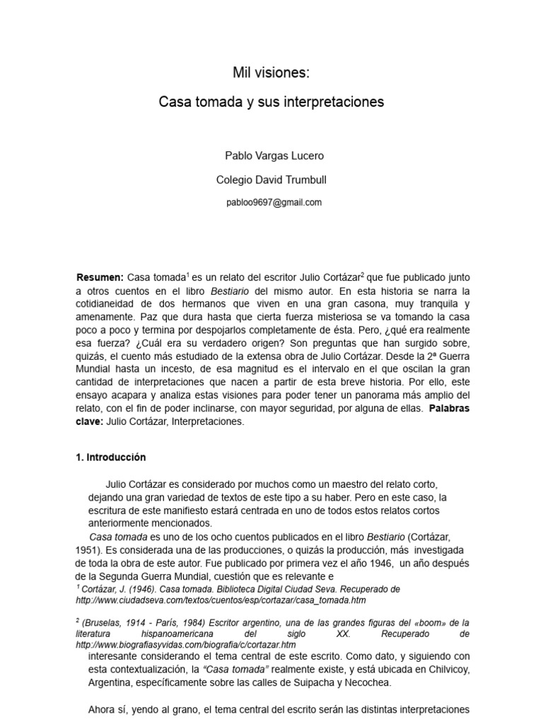 EJEMPLO DE PAPER O ARTICULO ESPECIALIZADO | PDF