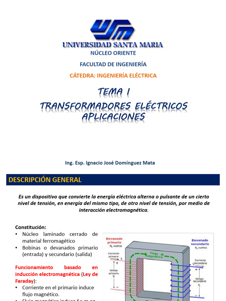 Funcionamiento de Transformadores | PDF | Transformador | Inductor