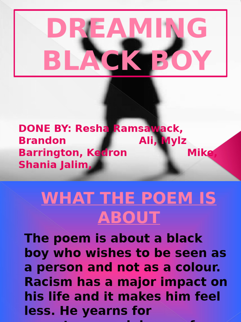 Dreaming Black Boy | PDF