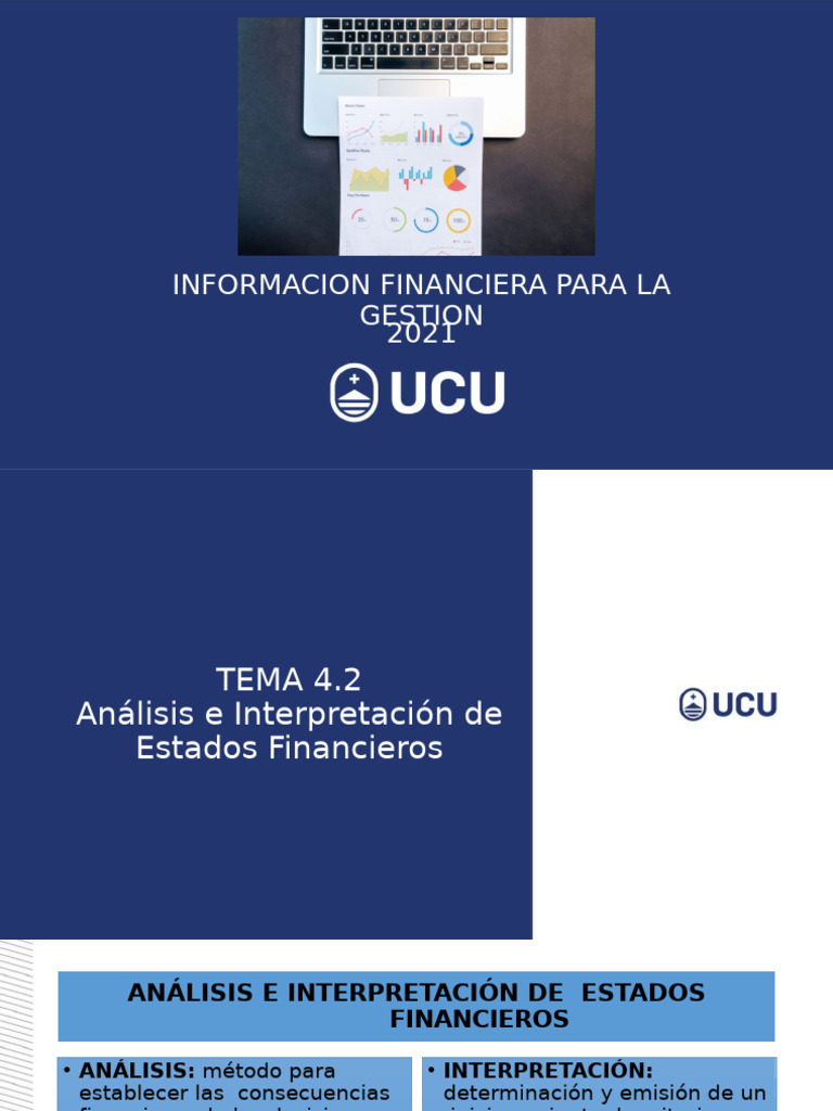 Tema 4.2 Análisis de EEFF IFPLG 2021 | PDF