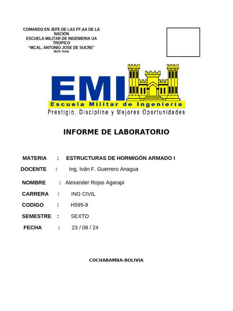 Informe Del Ensayo de La Aguja de Vicad | PDF