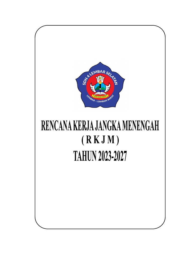 RKJM Rks 2023-2024 SDN 4 Lembar Selatan | PDF