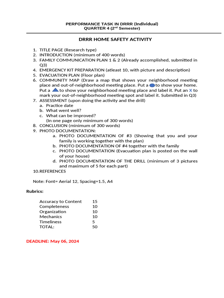 Performance Task 2nd Sem Q4 1 | PDF