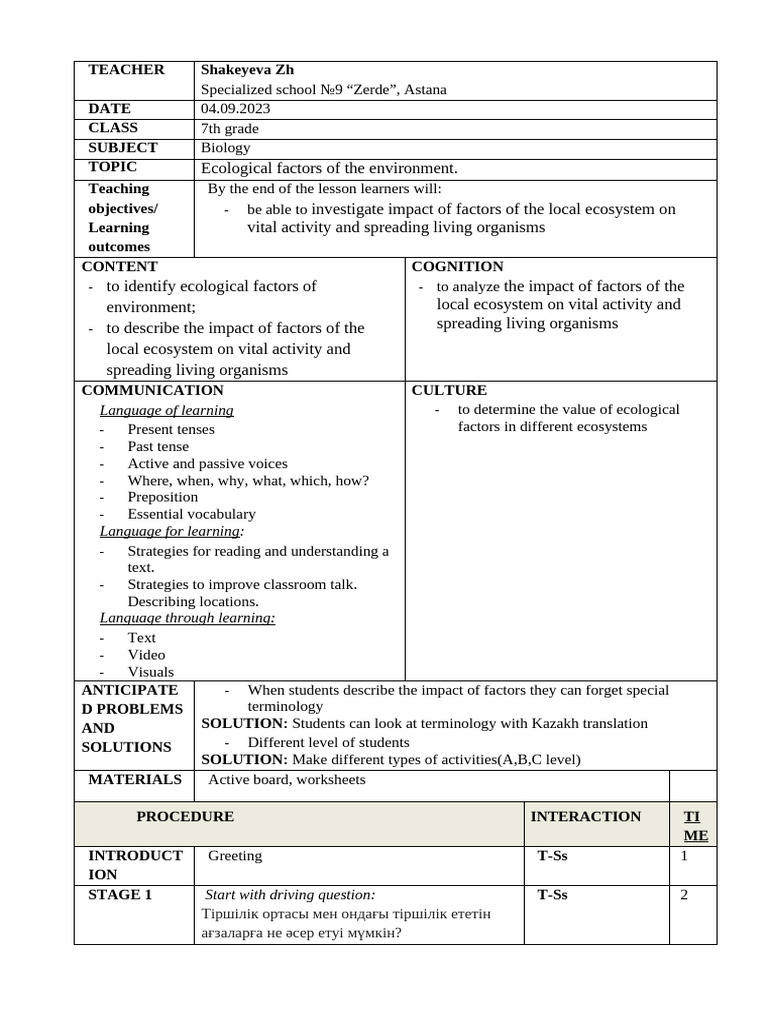 Lesson p-1-7 | PDF | Learning | Language Arts & Discipline