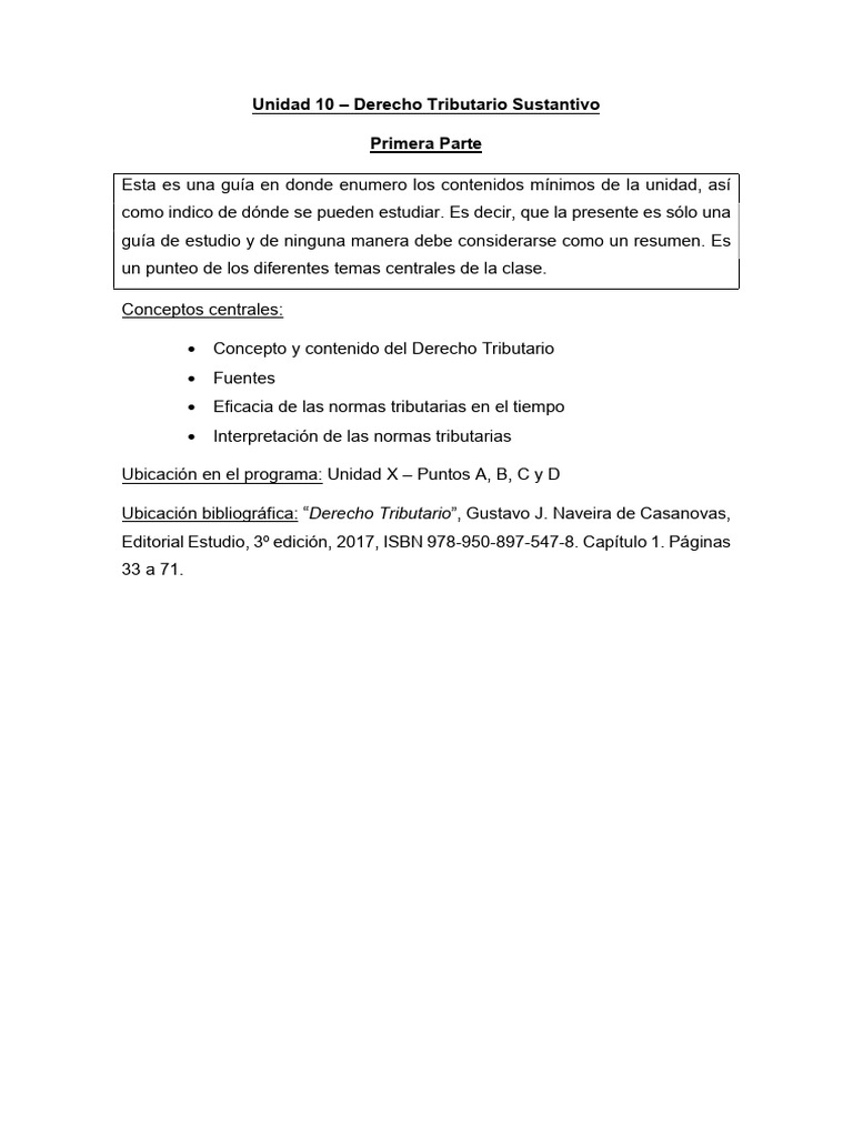 Unidad 10 - primera parte | PDF Unidad 10 - primera parte | PDF