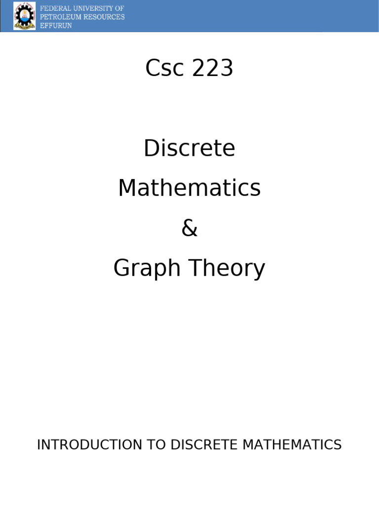 CSC 223 Lec Note | PDF