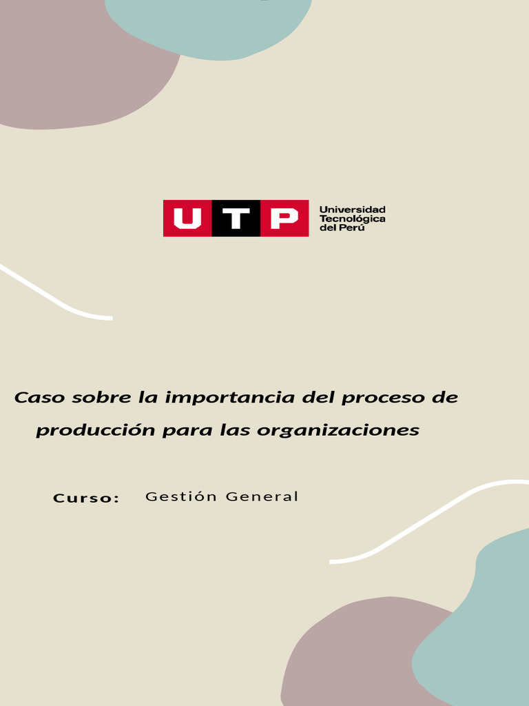 Gestion 13 Secion 2 Tarea | PDF