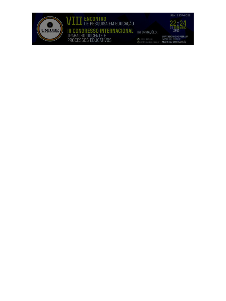 Implicaoes Das Teorias Behavioristas e Cognitivistas Na Aprendizagem Matematica Nas Series ...