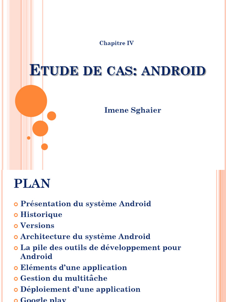 chapitre-4-etude-de-cas-android | PDF
