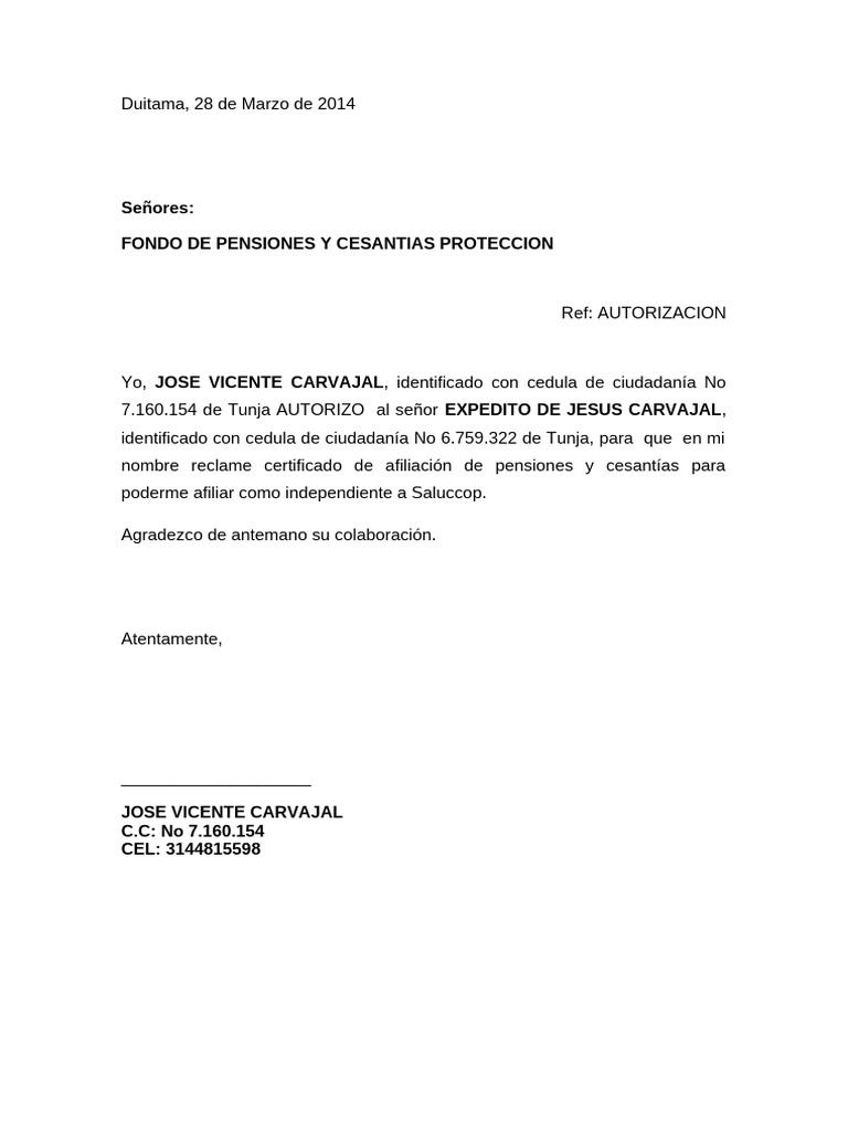 Autorizacion de Reclamar Historia Clinica | PDF