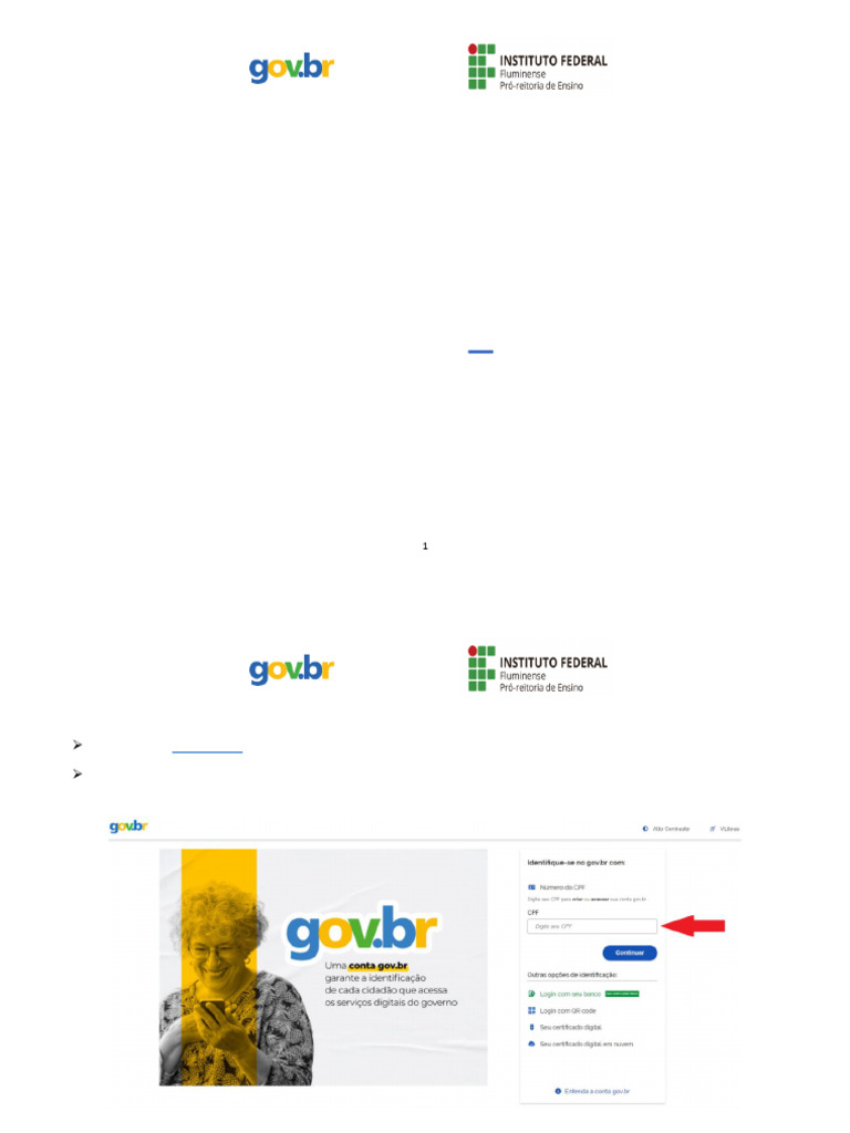 Passo A Passo Matrícula IFF Gov BR | PDF