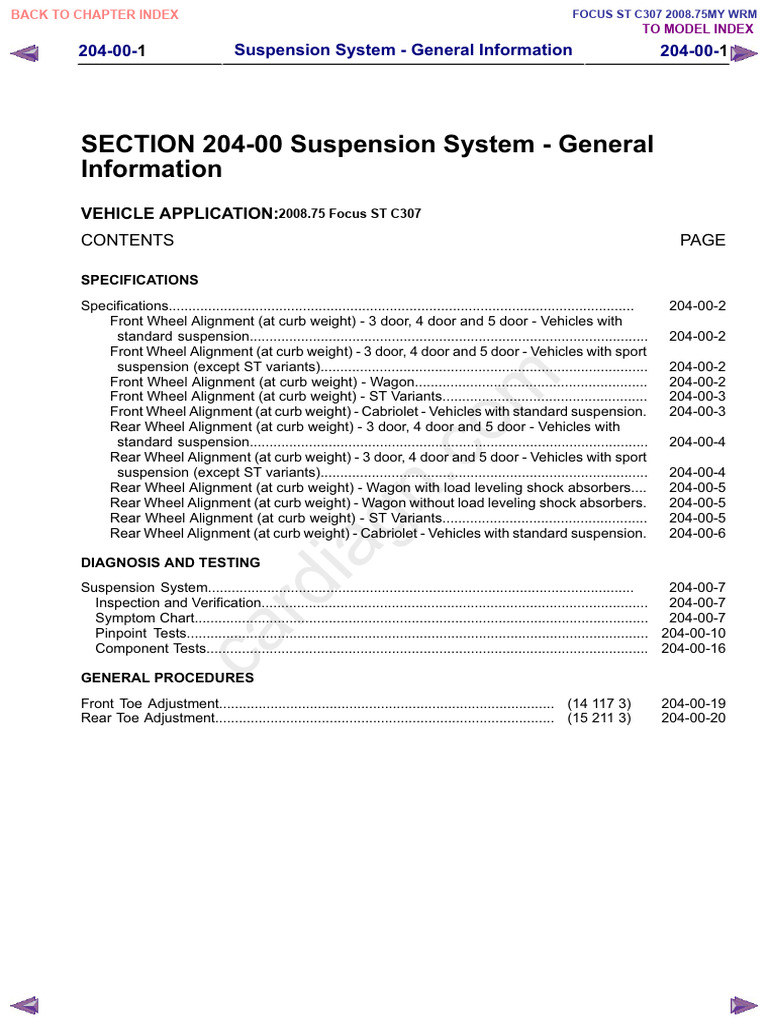 Suspension System | PDF