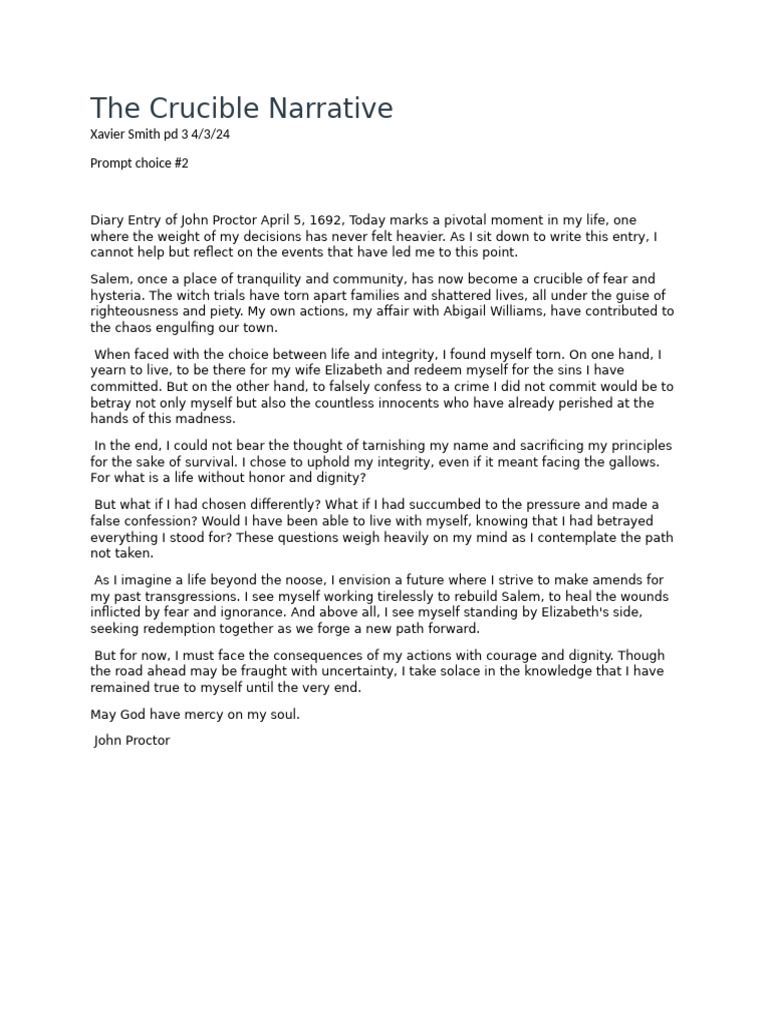 The Crucible Narrative | PDF | Self-Improvement | Religion & Spirituality