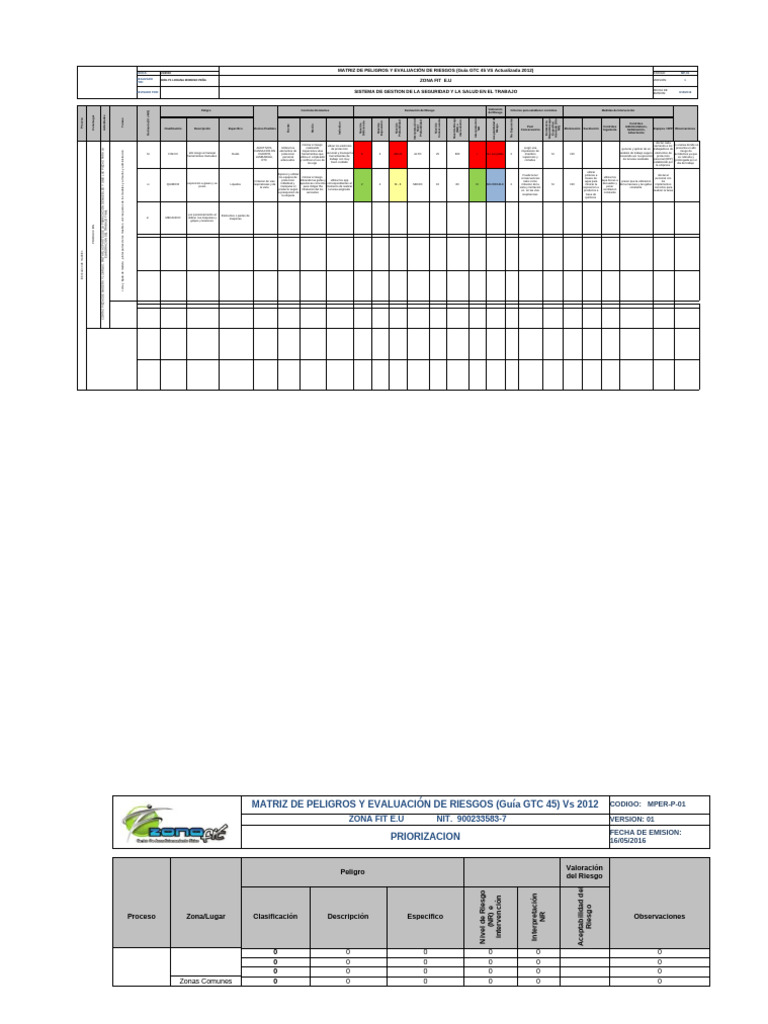 2.MATRIZ EJEMPLO loha | PDF