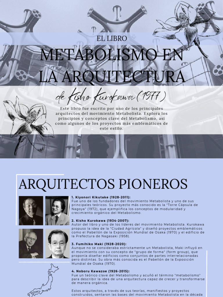 Metabolism in Architecture | PDF | Art