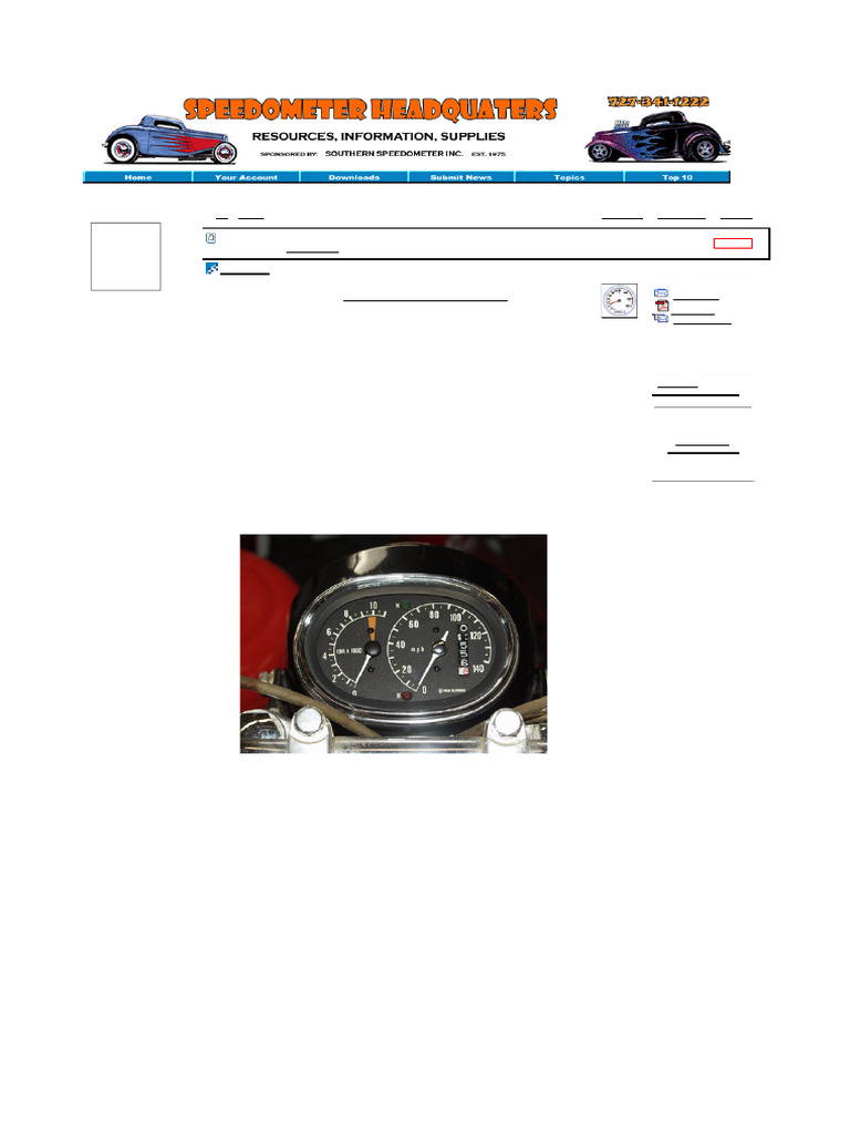 Speedometer_Repair | PDF