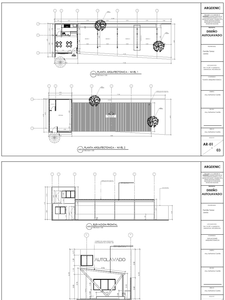 Planos Autolavado | PDF