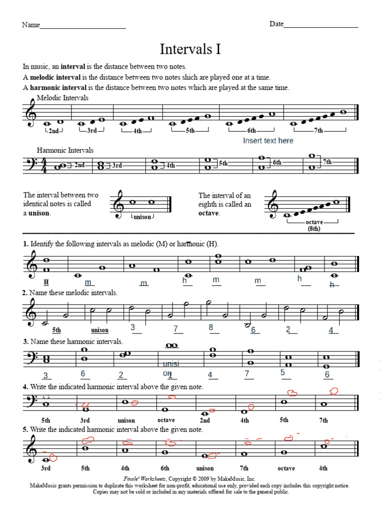 Intervals I | PDF
