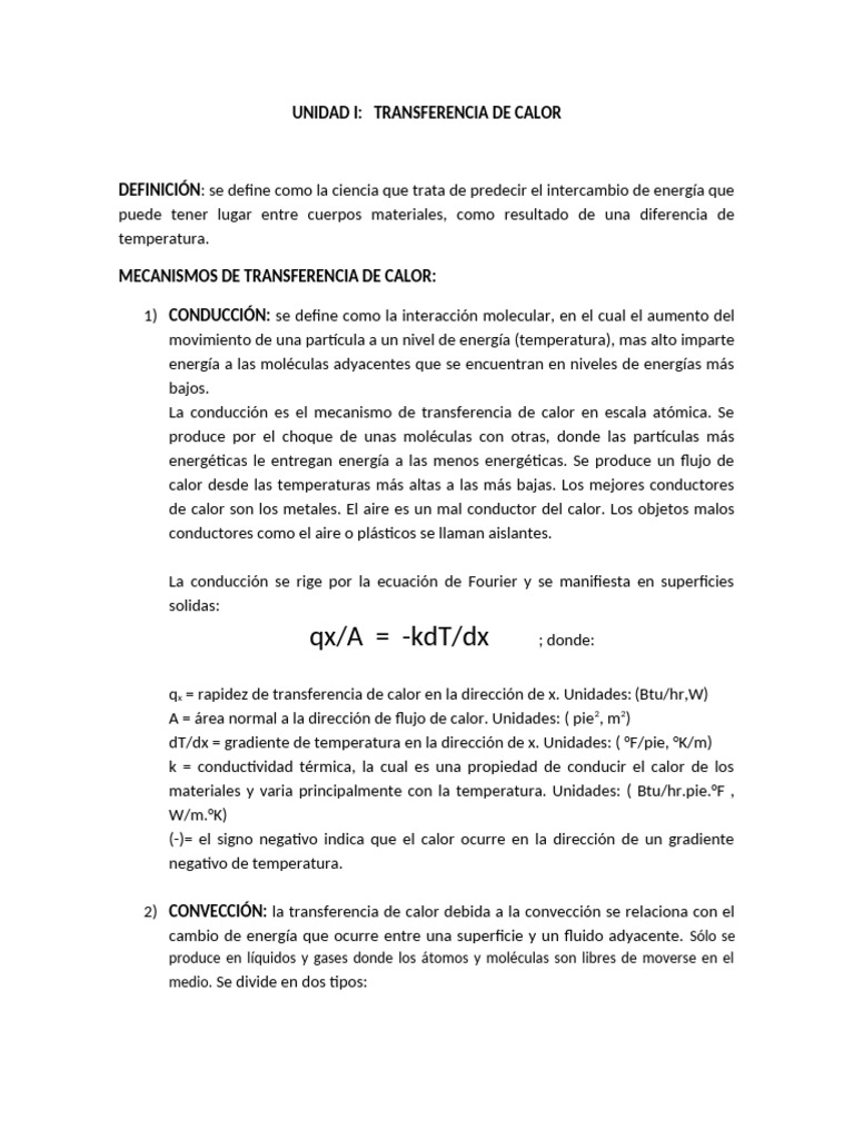 Fundamentos de Transferencia de Calor | PDF | Conduccion termica | Transferencia de calor
