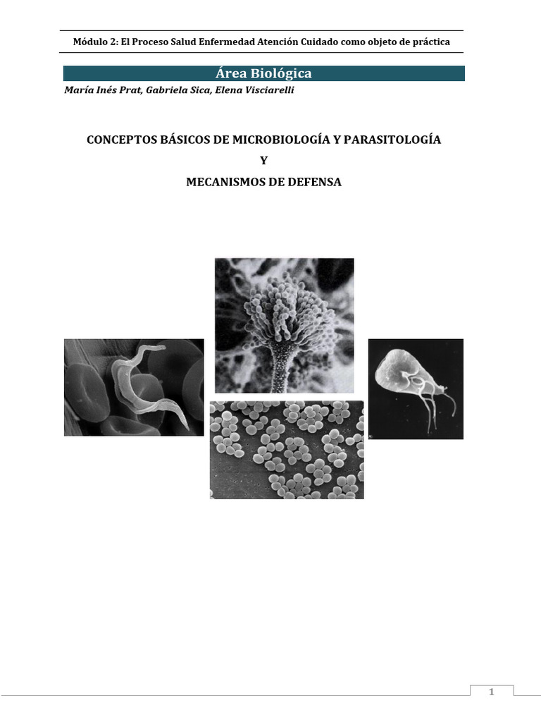 Módulo 2 Ingreso. Parasito - Micro.Inmuno | PDF