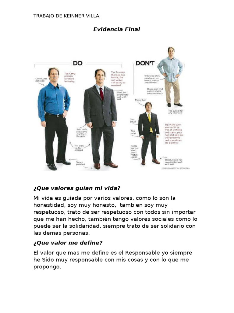 Evidencia Final Keinner Villa. | PDF
