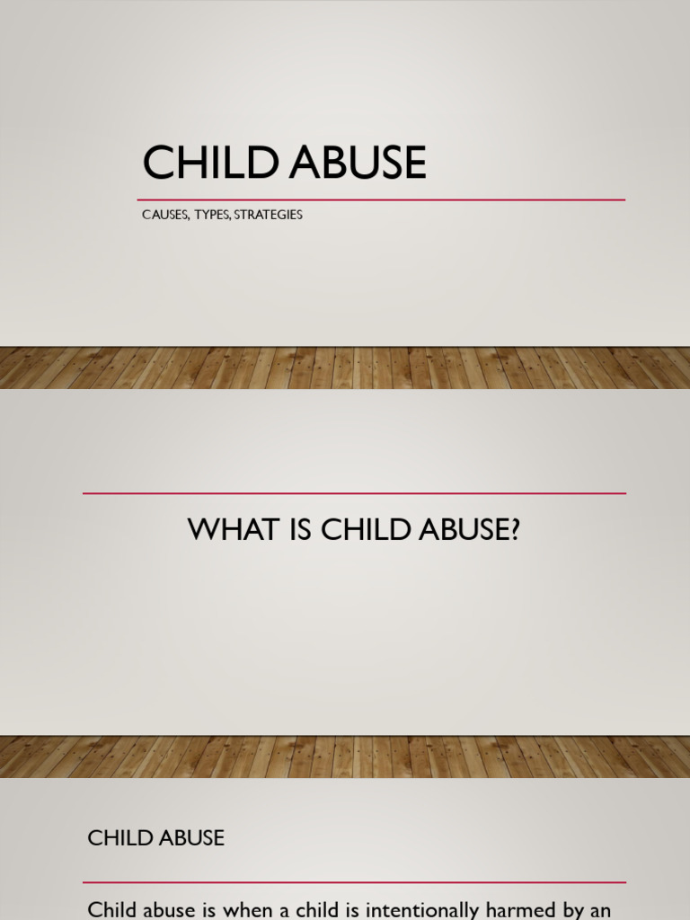 Child Abuse Powerpoint CSEC | PDF