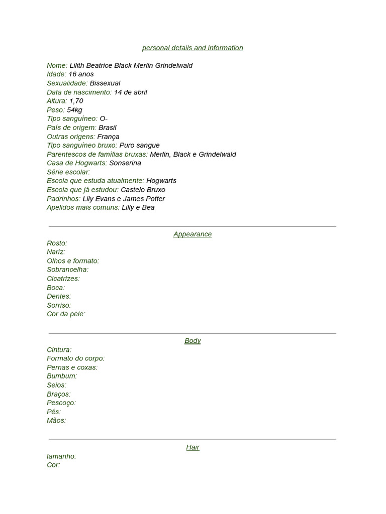 Script DR Hogwarts.t | PDF