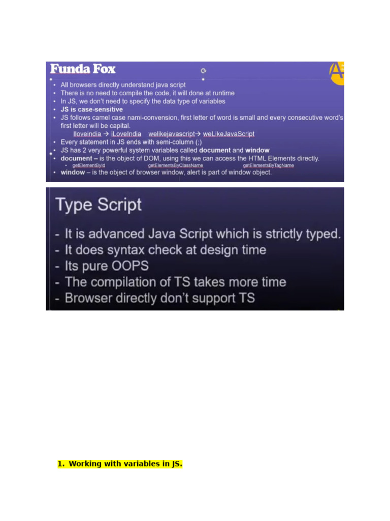 Lesson6 - JS Day1 | PDF