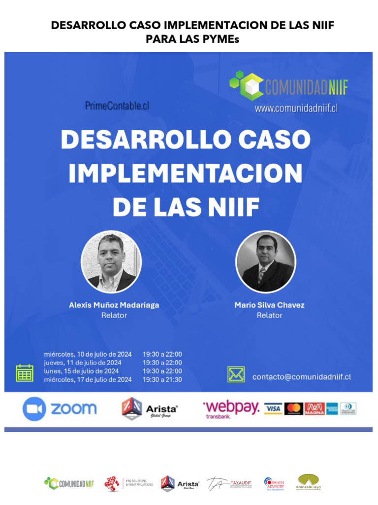 DESARROLLO CASO IMPLEMENTACION DE LAS NIIF PARA LAS PYMES | PDF