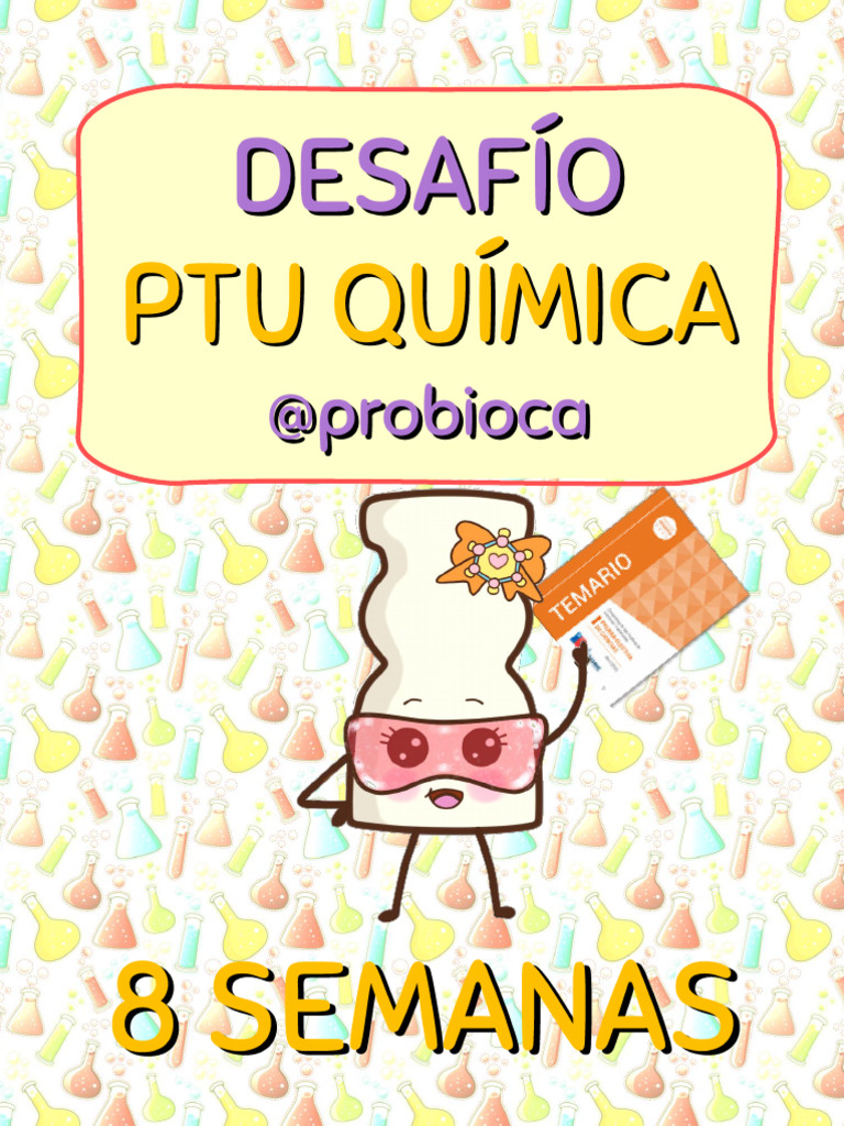 DESAFÍO 8 SEMANAS QUÍMICA | PDF